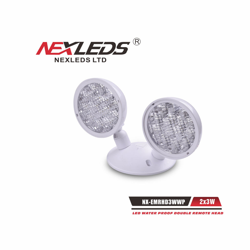 NEXLEDS LED Waterproof Double Remote Head 3Wx2 — Consavvy Electric Supply