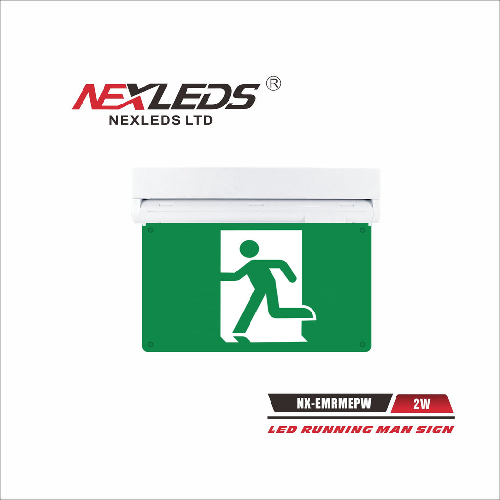 Nexleds Slim Running Man Sign — Consavvy Electric Supply