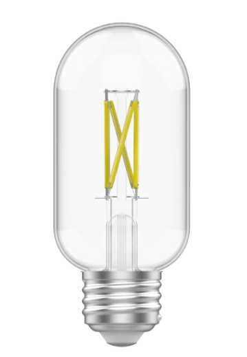 Votatec T45 Filament LED Bulb,E26 6W 700Lm, Single Colour (3000K/4000K ...