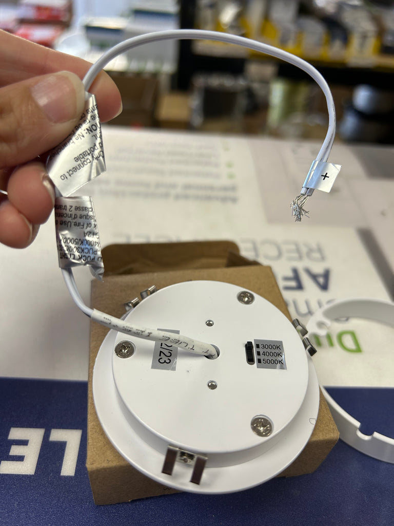 canolight LED Puck Light,3W 24V 3CCT, White/Black/Brushed Nickel ...