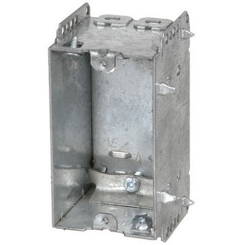 VISTA-20146 (2121-LLE) -2 1/2" Deep JUMBO Box - 1 Gang w/Nailing Loop ...