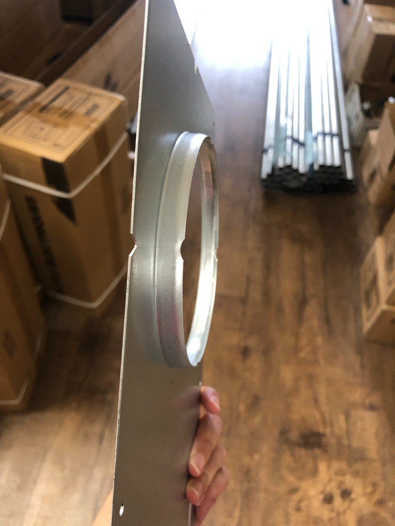 Votatec 4" Mounting Plate (With Lip) for 4" retrofit housings and 4" S ...