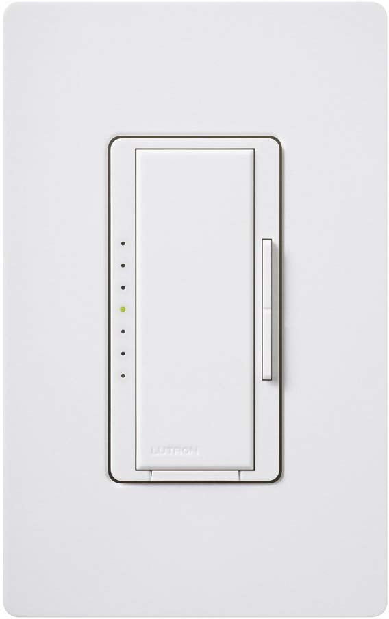 Lutron MACL-153M-WH-C Maestro C.L Dimmer Switch for Dimmable LED, Halo ...