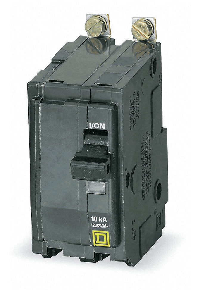 Square D-QOB220 Double Pole 20 Amp Bolt-On Circuit Breaker — Consavvy ...