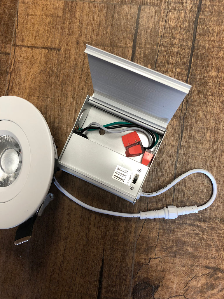 Luminiz 4 Inch Robusto Potlight Airtight PAR20 Style 3CCT Switchable(3 ...